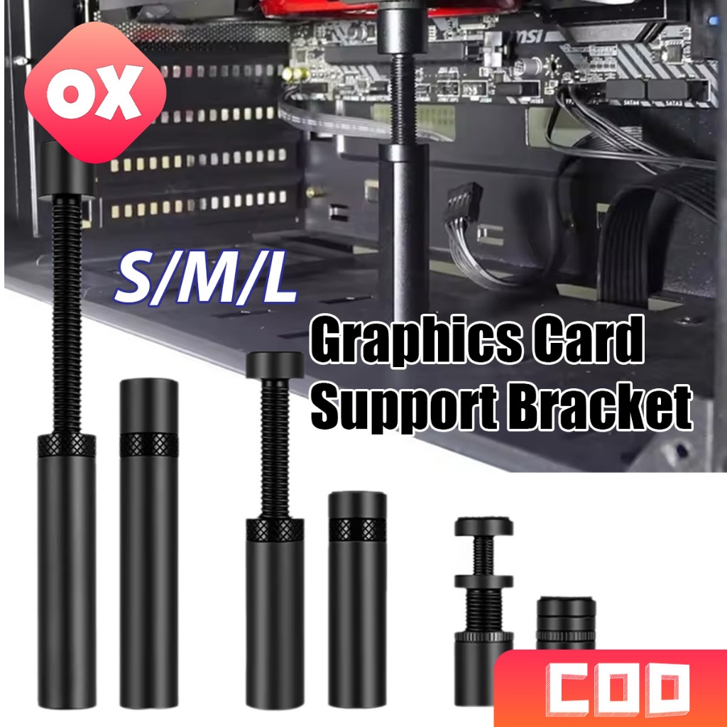 GPU Stand Bracket Graphics Card Holder Base 28-120mm Adjustable Support ...
