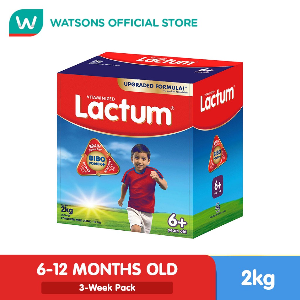 LACTUM Milk Supplement Powder for 6-12 Months Old 2kg N/A | Shopee ...