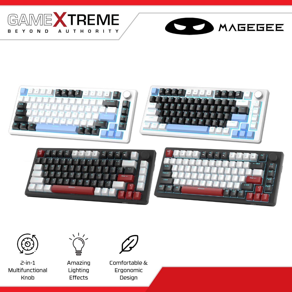 Magegee MK-Star75 83-key 75% layout Wired Mechanical Keyboard | Shopee ...