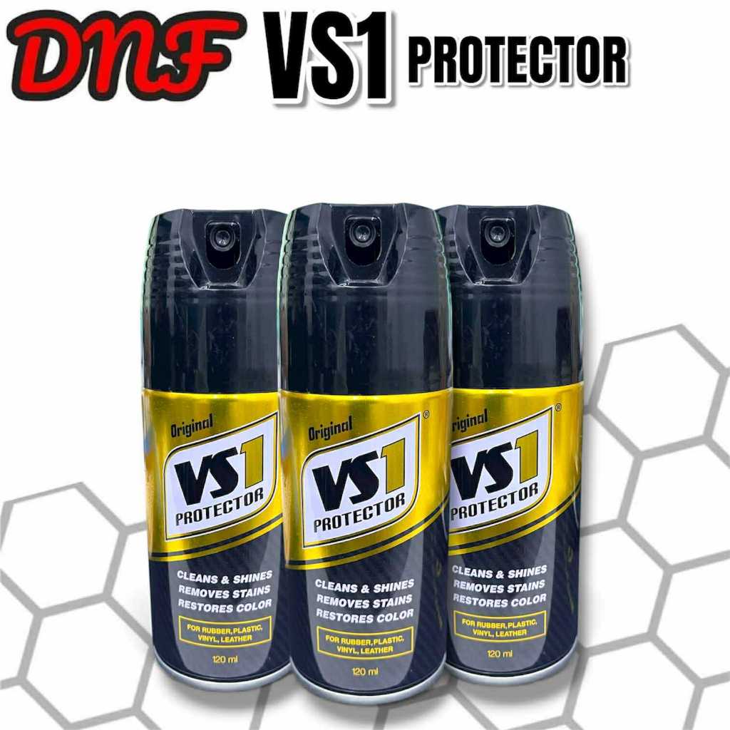 DNF ORIGINAL VS1 120ML Protector Clean Shine for Motorcycle 3-in-1 ...