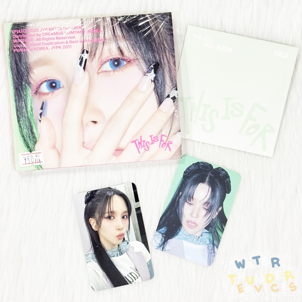 TWICE This Is For DIGIPACK Ver. MINA Cover with Music Korea POB ...