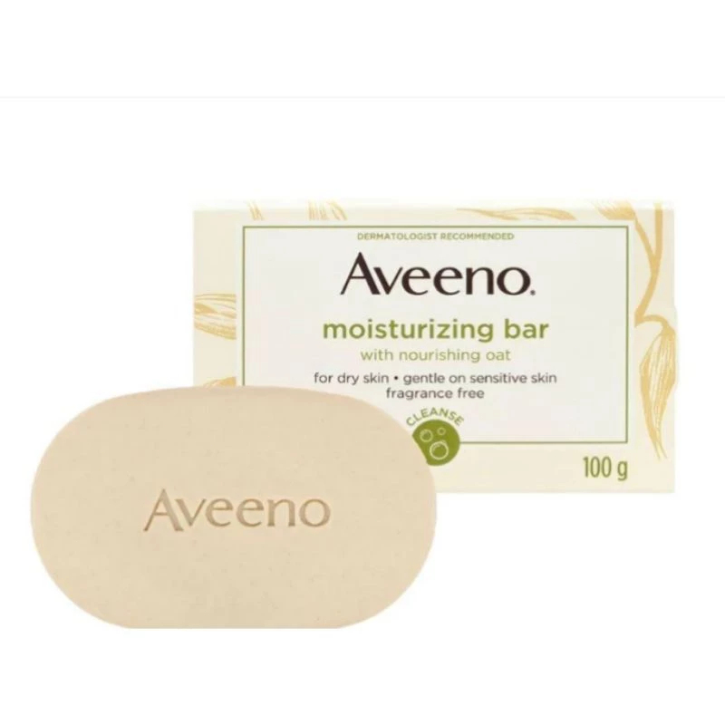 Aveeno Moisturizing Bar Soap with Nourishing Oat 100g | Shopee Philippines