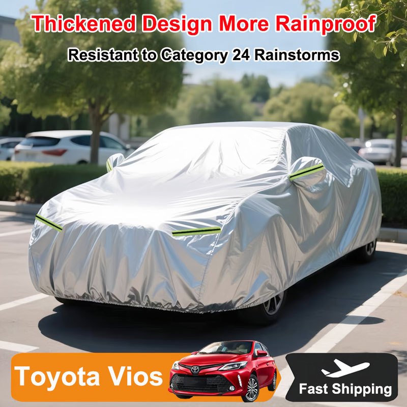 Vios Car Cover Waterproof and Sunproof Sedan SUV Mirage g4 Innova Wigo ...
