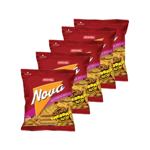 Nova Multigrain Snack Country Cheddar 38g - Bundle of 5 pieces | Shopee ...