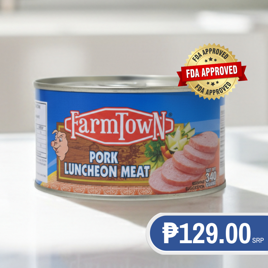 Farmtown Classic Pork Luncheon Meat 340g | Canned Goods | Siksik sa ...