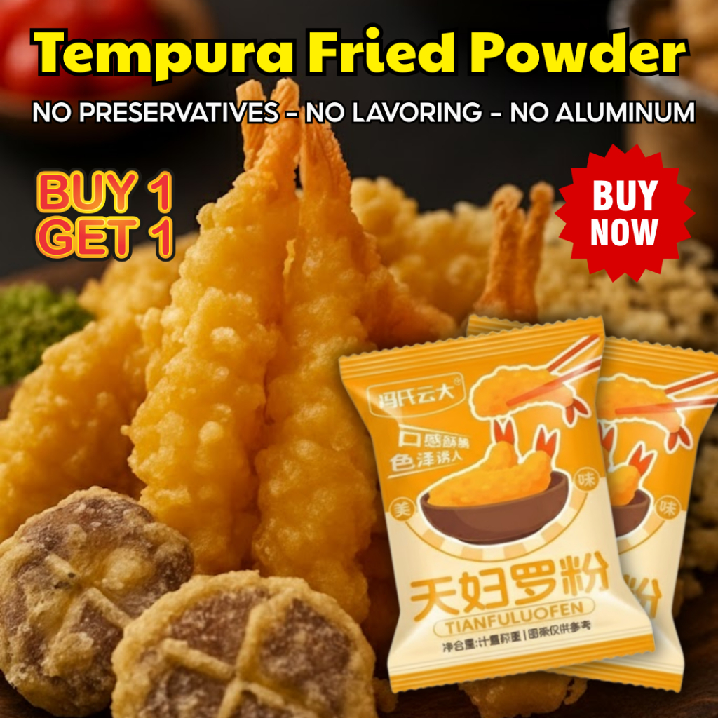 Tempura Fried Powder - Crispy Seasoning Frying Tempura Batter Flour ...