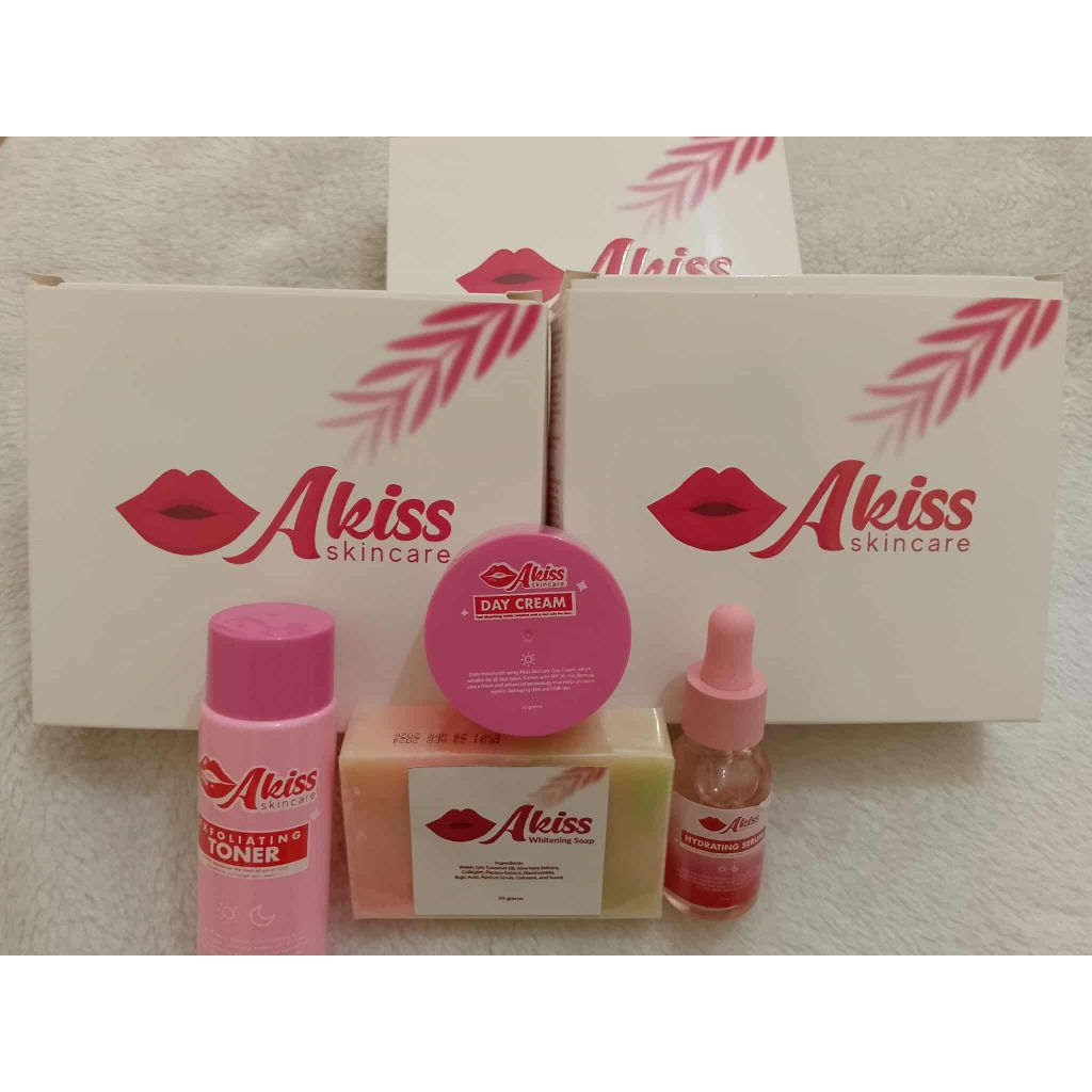Akiss skincare 4 in 1 set | Shopee Philippines