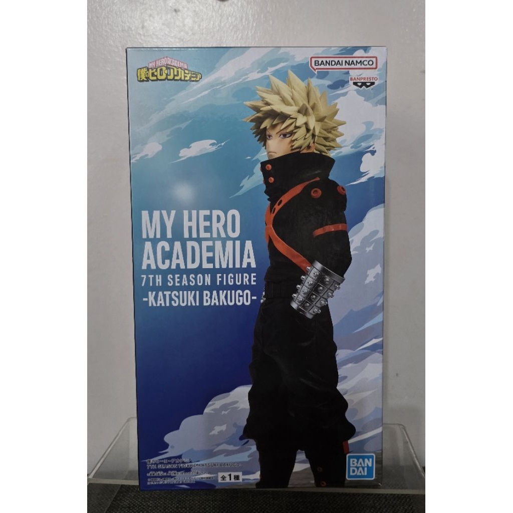 MHA My Hero Academia 7th Season Figure - Katsuki Bakugo (MIB) | Shopee ...