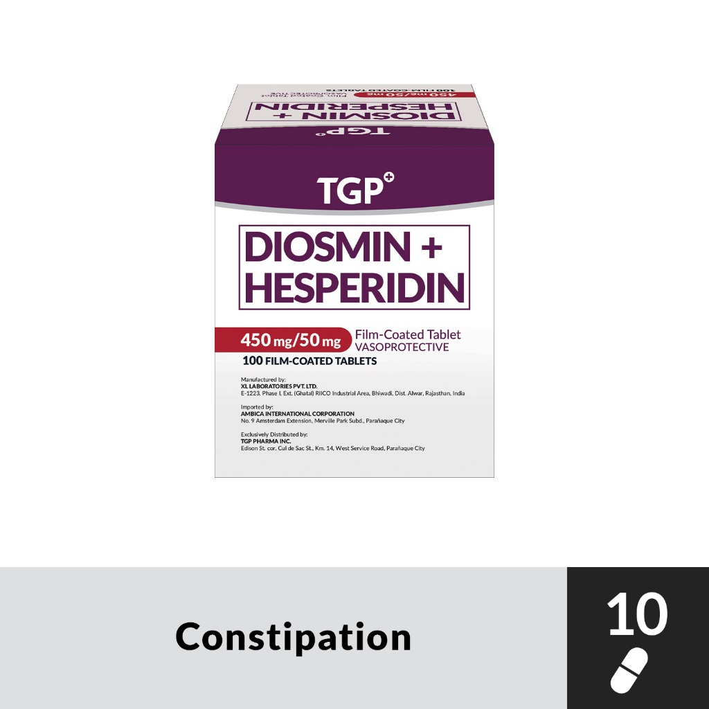 TGP AMBICA Diosmin+Hesper FC Tablet 450mg/50mg 10s | Shopee Philippines