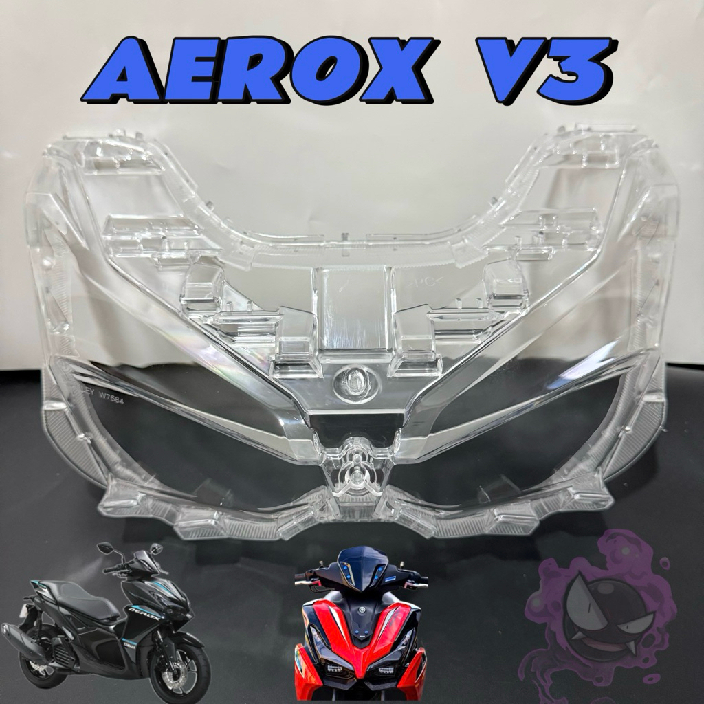 Yamaha Aerox V3 Headlight Lens Only for Aerox V3 2025 New Model ...