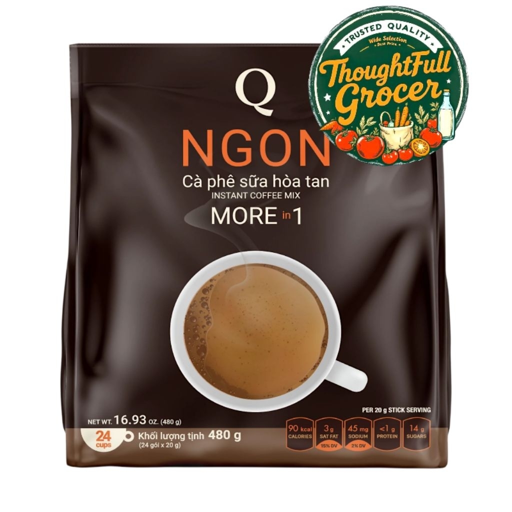 Q Ngon Vietnamese 3-in-1 Coffee (24 and 60 Sachets) | Shopee Philippines