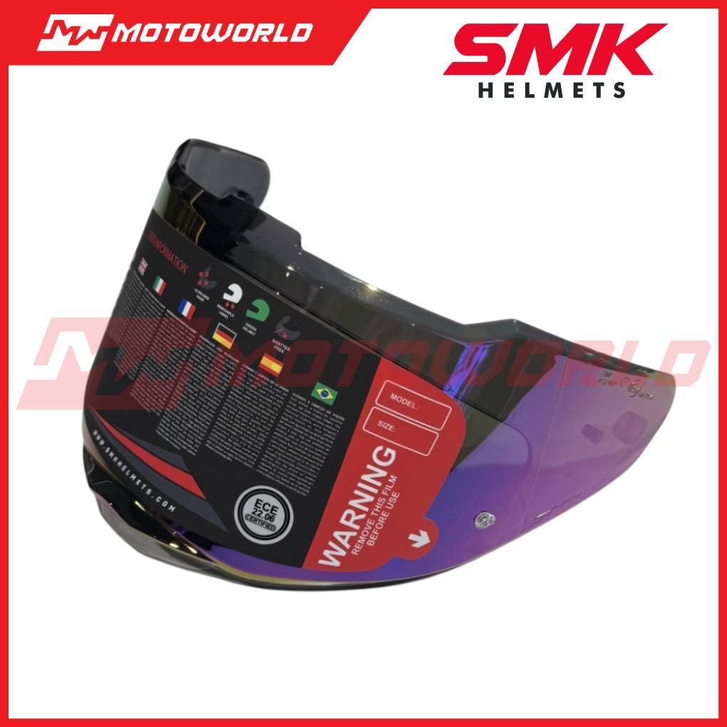 SMK VISOR FOR AGNAR FULL FACE HELMET | Shopee Philippines