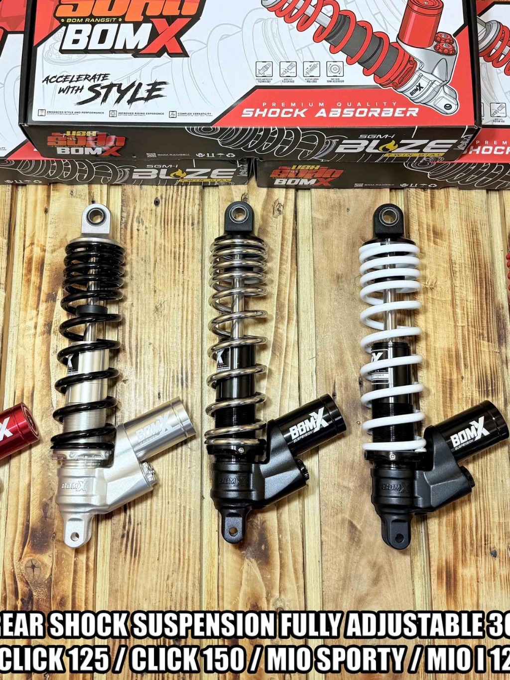 BOM RANGSIT BLAZE CLICK 125, CLICK 150, MIO SPORTY, MIO I 125 M3 REAR ...