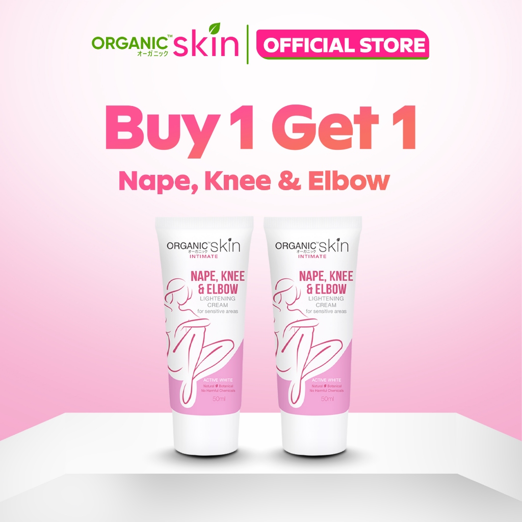Organic Skin Japan Nape, Knee & Elbow Lightening Cream 50ml Whitening ...