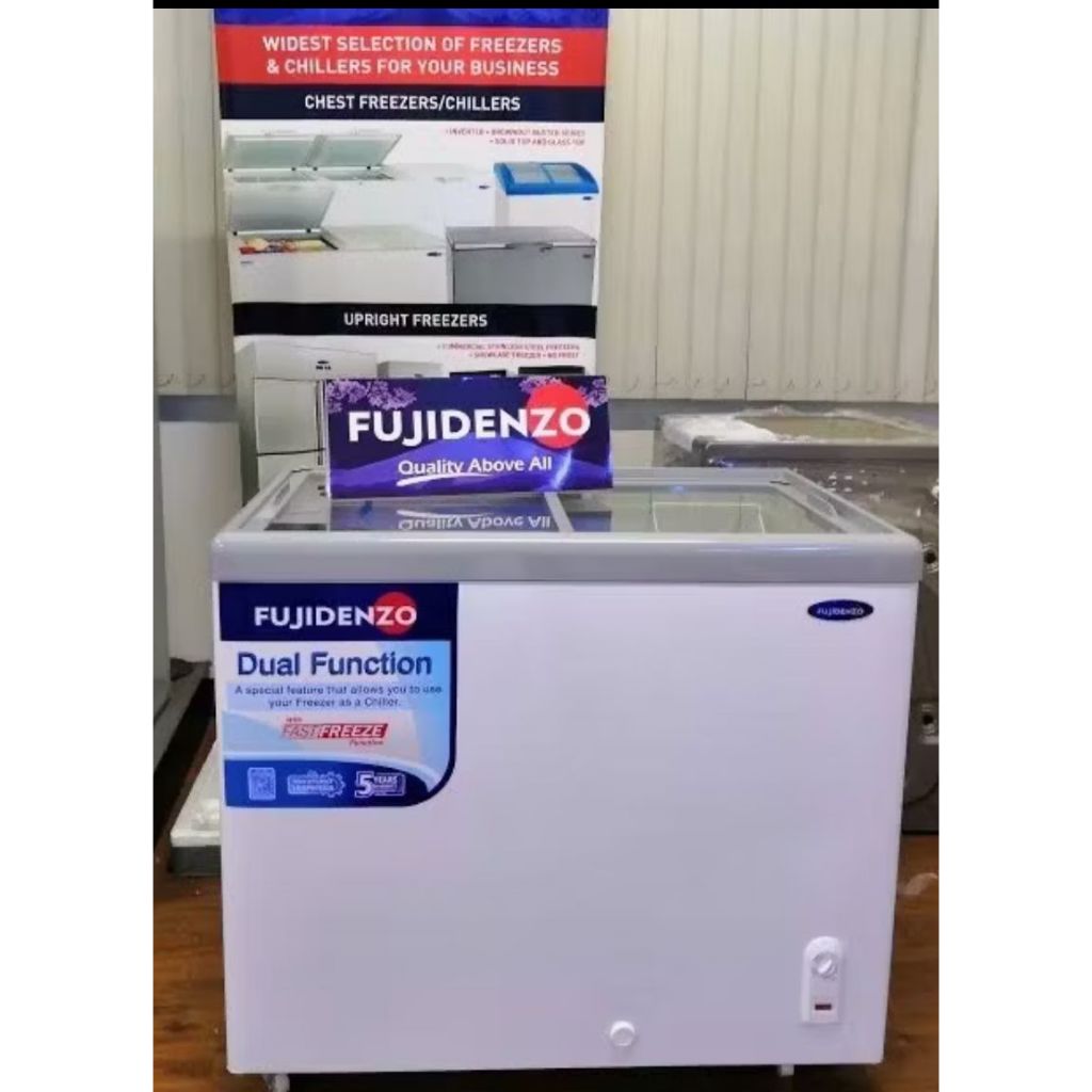 Brand new Fujidenzo Dual Function Chest Freezer 5.3cu. Ft | Shopee ...