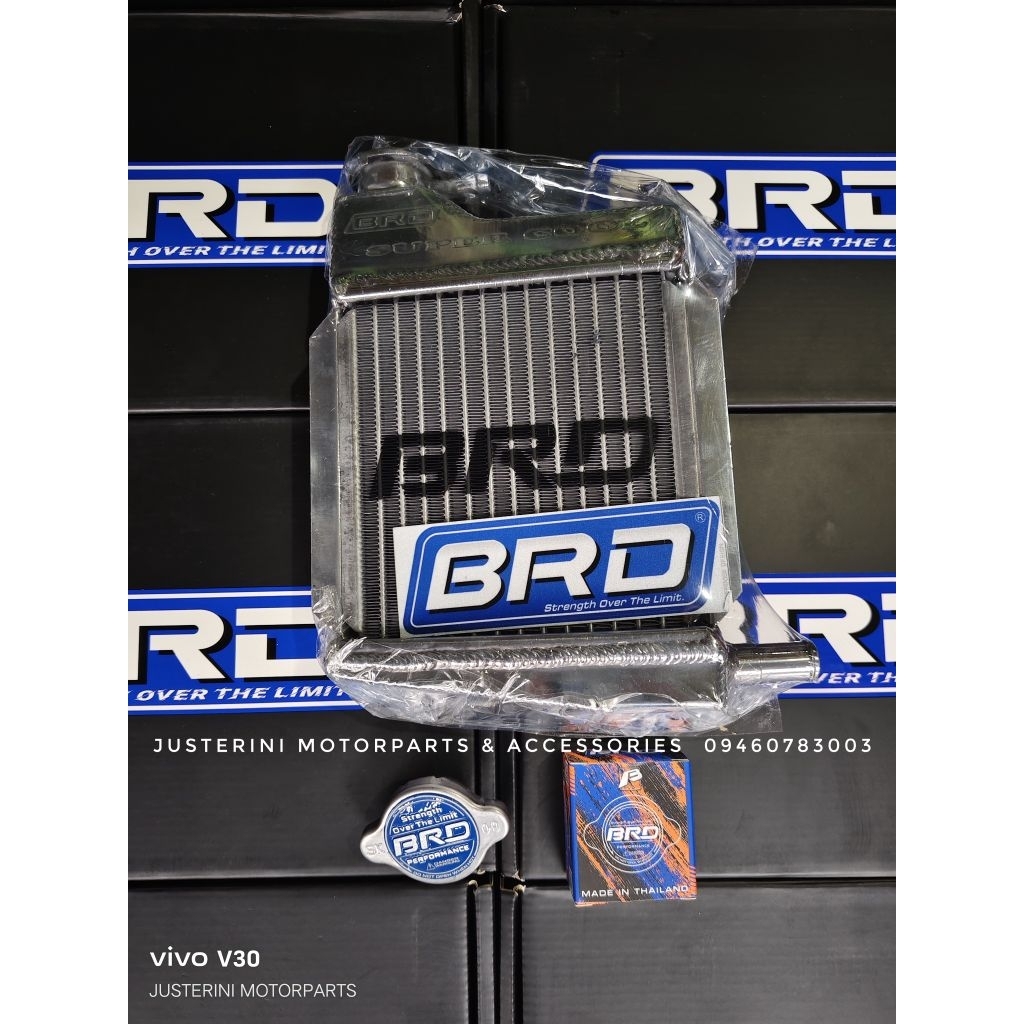 BRD SUPERCOOL BIG RADIATOR WITH BRD CAP FOR NMAX V2 AEROX V2 | Shopee ...