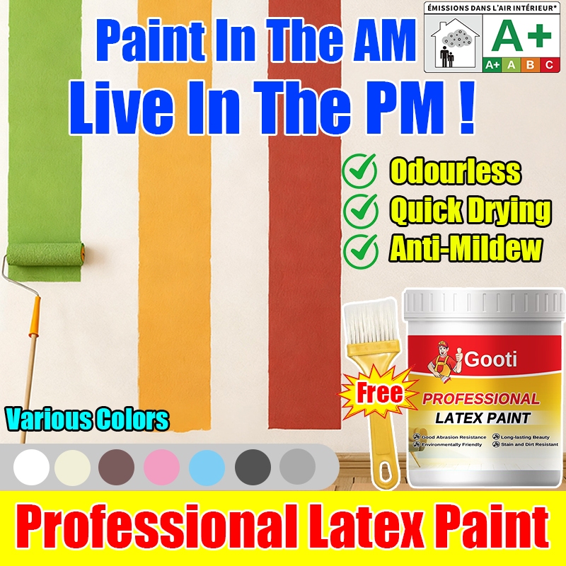 ⚡️Buy1Take1⚡️ Formaldehyde-Free Latex Paint Eco-Friendly Odorless ...