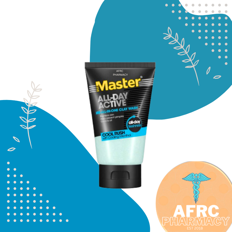 Master All-Day Active All in One Clay Wash Cool Rush 100g | Shopee ...