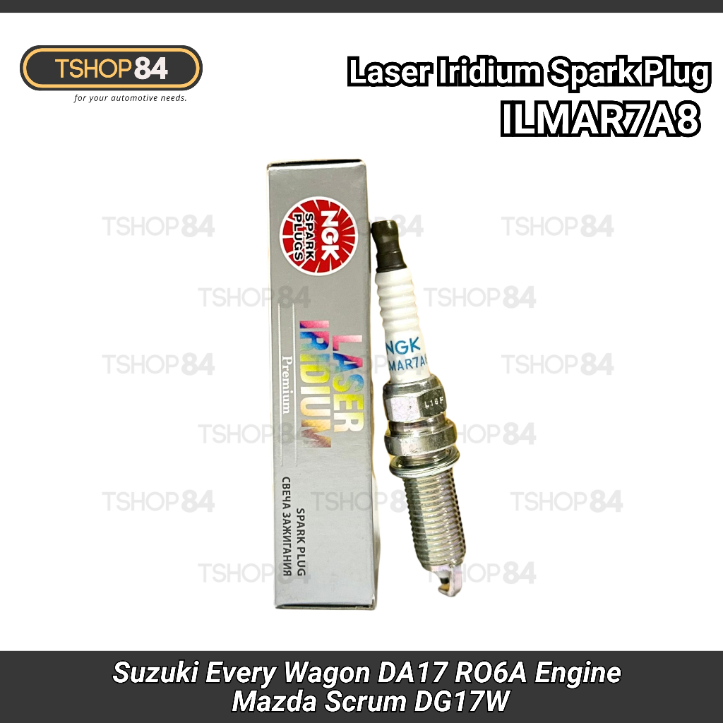 NGK ILMAR7A8 Laser Iridium Spark Plug Suzuki Every Wagon DA17 RO6A ...