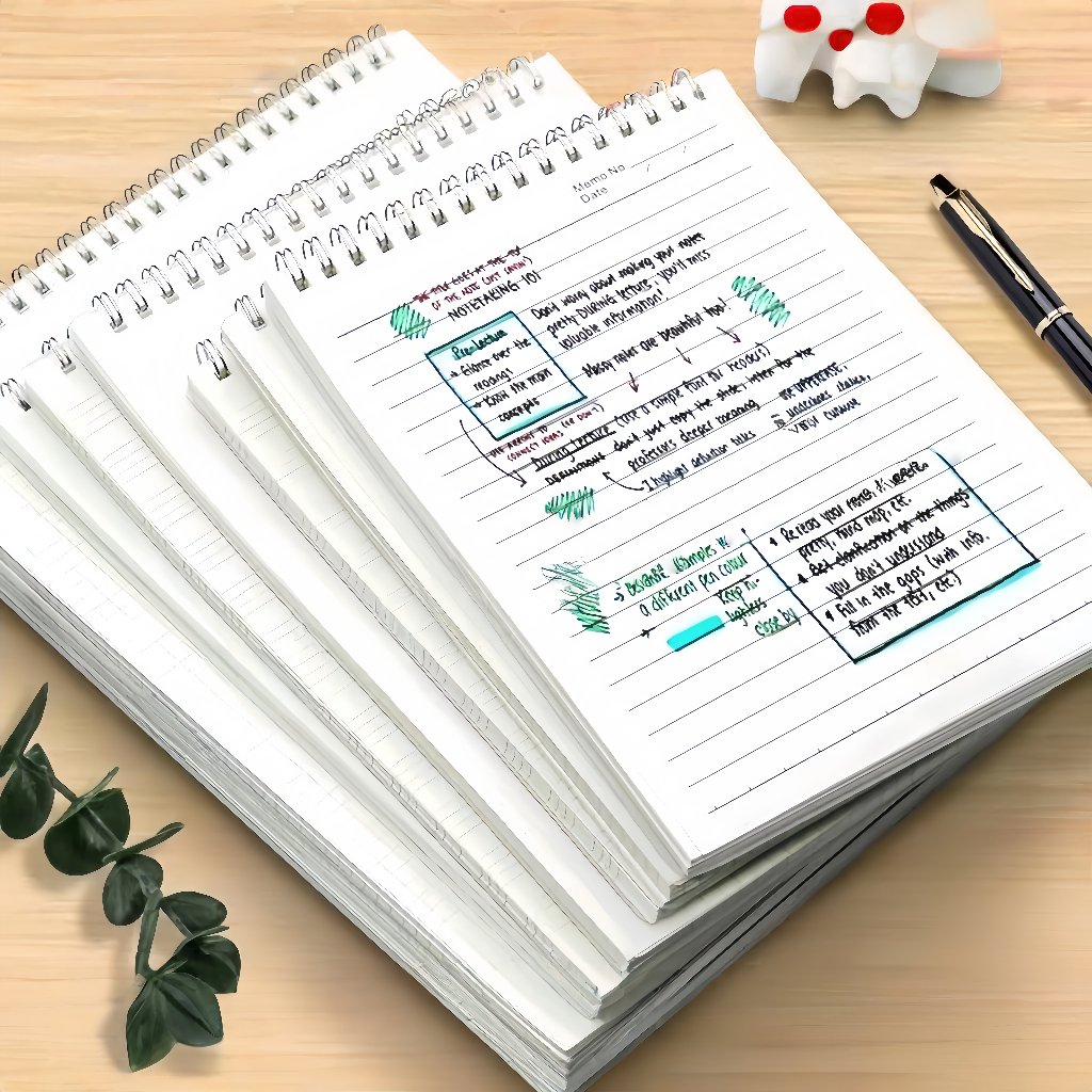 Steno Notebook Spring MuJi Notebook A5/B5/A4 Flip Up Loose-Leaf ...