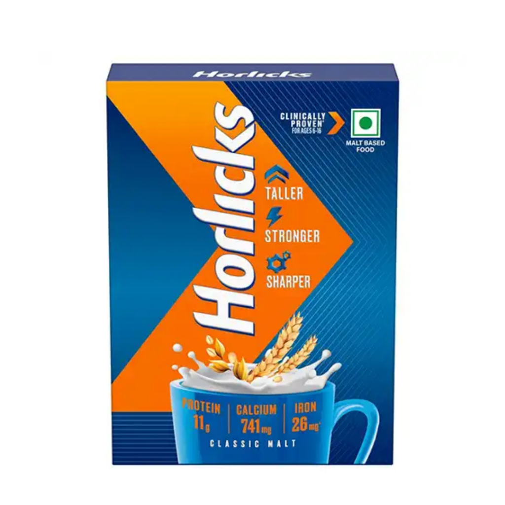 Horlicks Classic Malt Drink 500g Nutrition Drink From India | Shopee ...