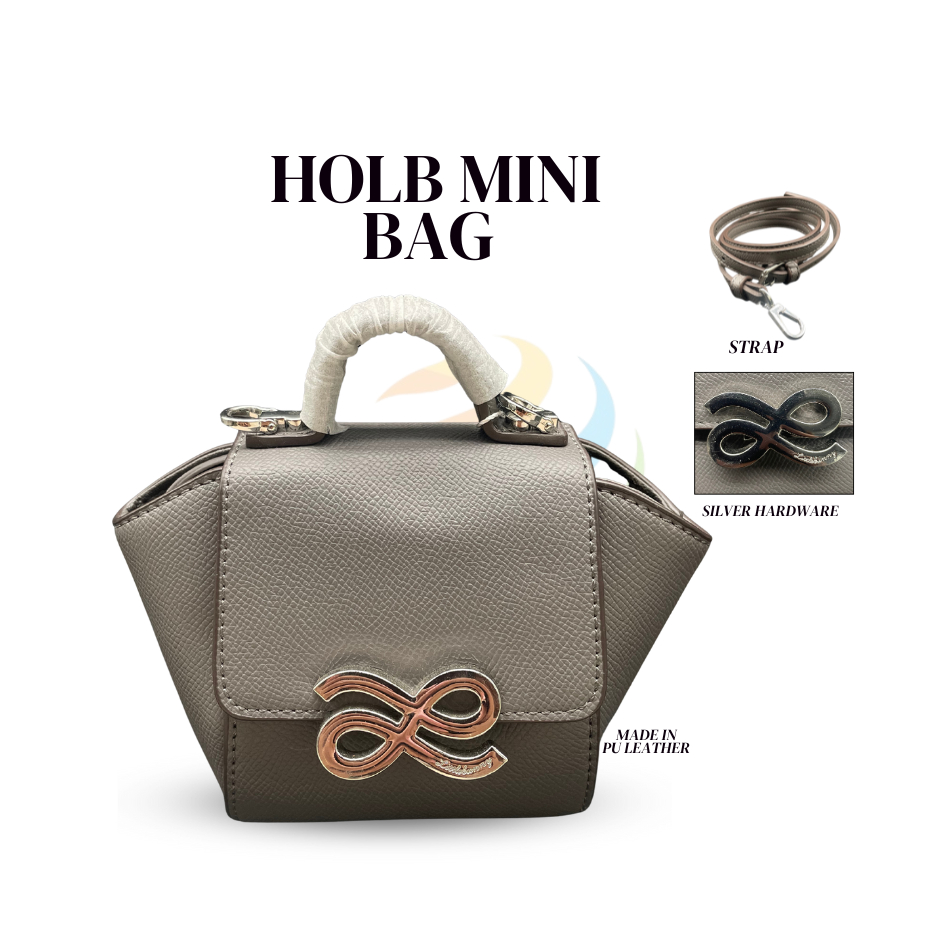 HOLB Mini Top Handle and Crossbody PU Leather Handbag | Shopee Philippines