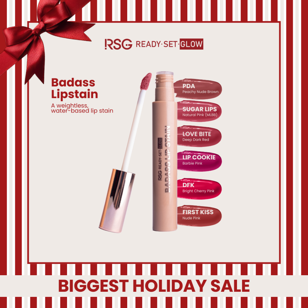 RSG READY SET GLOW Badass Lip Stain | Long Lasting Stain | Water Based ...