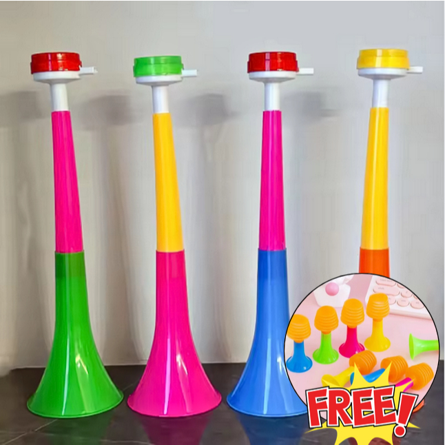 NEW YEAR TOY PLASTIC TRUMPET / TOROTOT SOLD PER 2PCS w/ free | Shopee ...