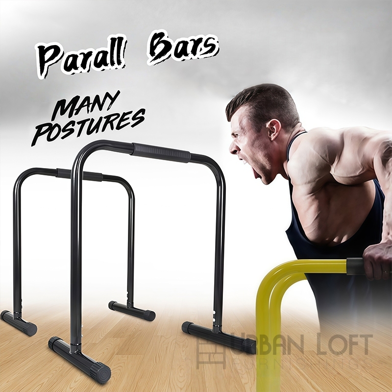 LY Pull Up Bar Parallel Bars Push Ups All Metal Indoor Fitness ...