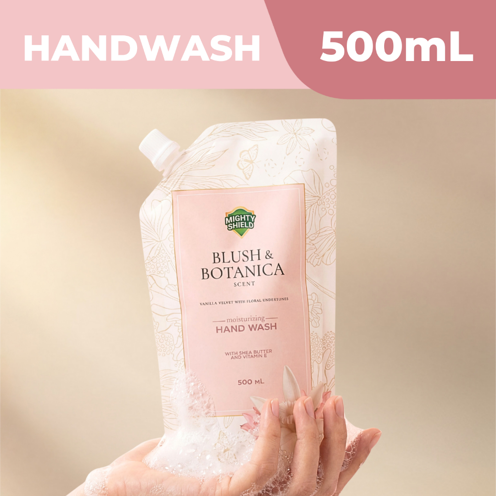 Mighty Shield Antibacterial Moisturizing Liquid Hand Soap - BLUSH ...