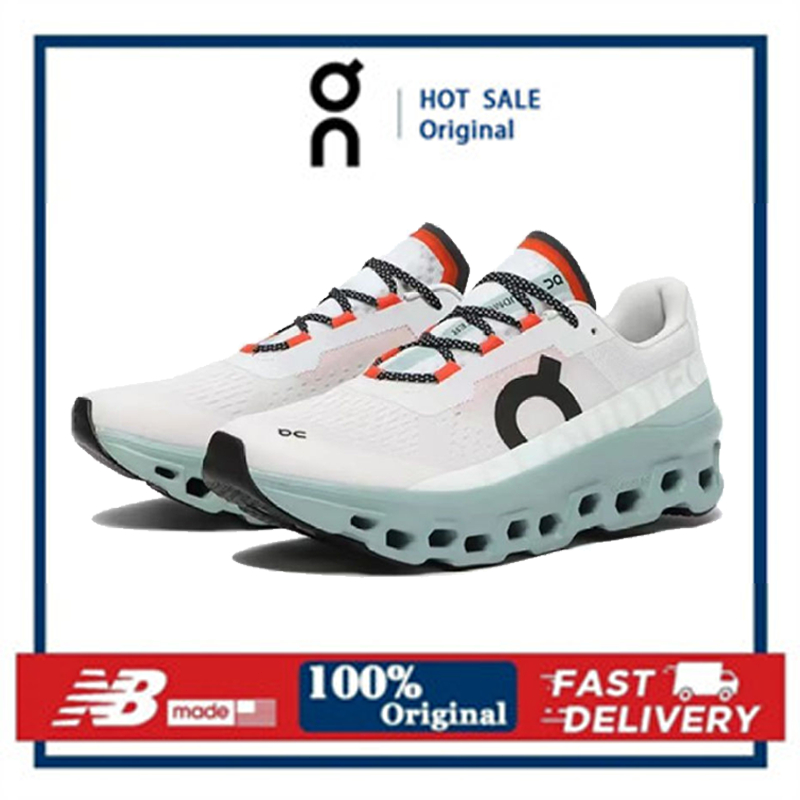 On Cloudmonster Gray Green For Men's And Women's Low-top Training ...