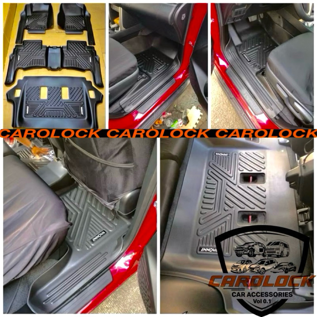Toyota Innova 2016 - 2026 5D Deepdish Matting with Extension | Shopee ...
