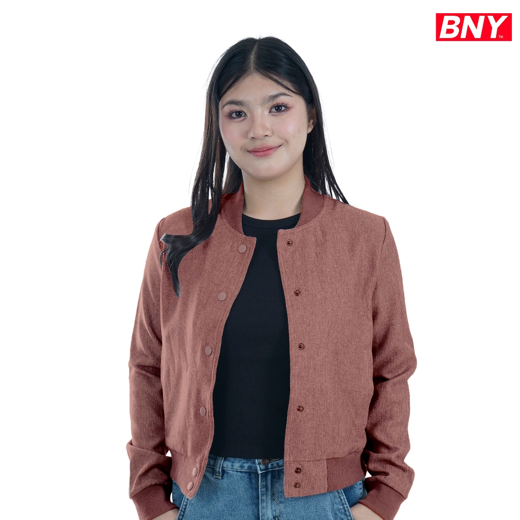 BNY Ladies bomber jacket (063) | Shopee Philippines