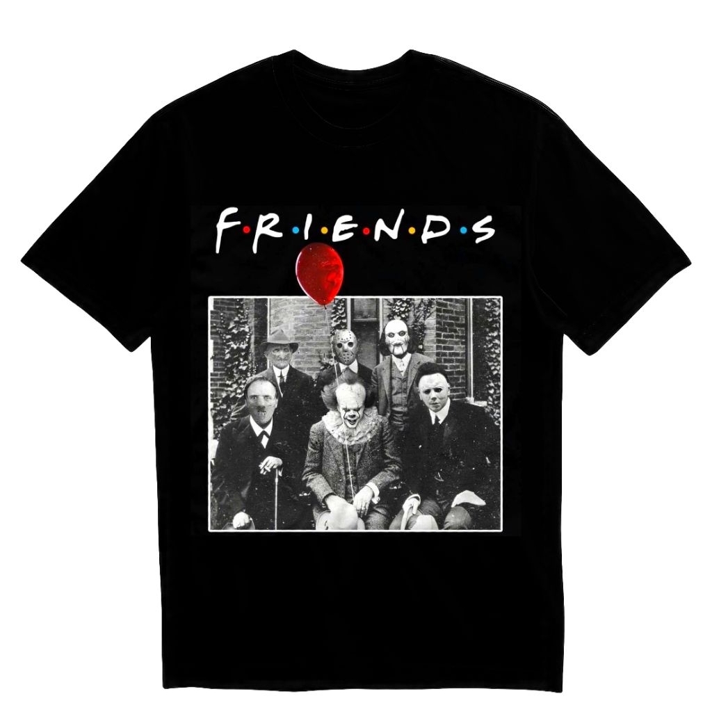 HORROR MOVIE TSHIRT - Friend's | Shopee Philippines
