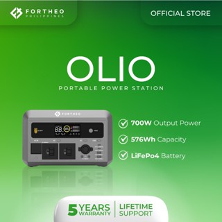 Fortheo OLIO 700W 576Wh – WFH Backup | Portable Emergency Power | Solar ...
