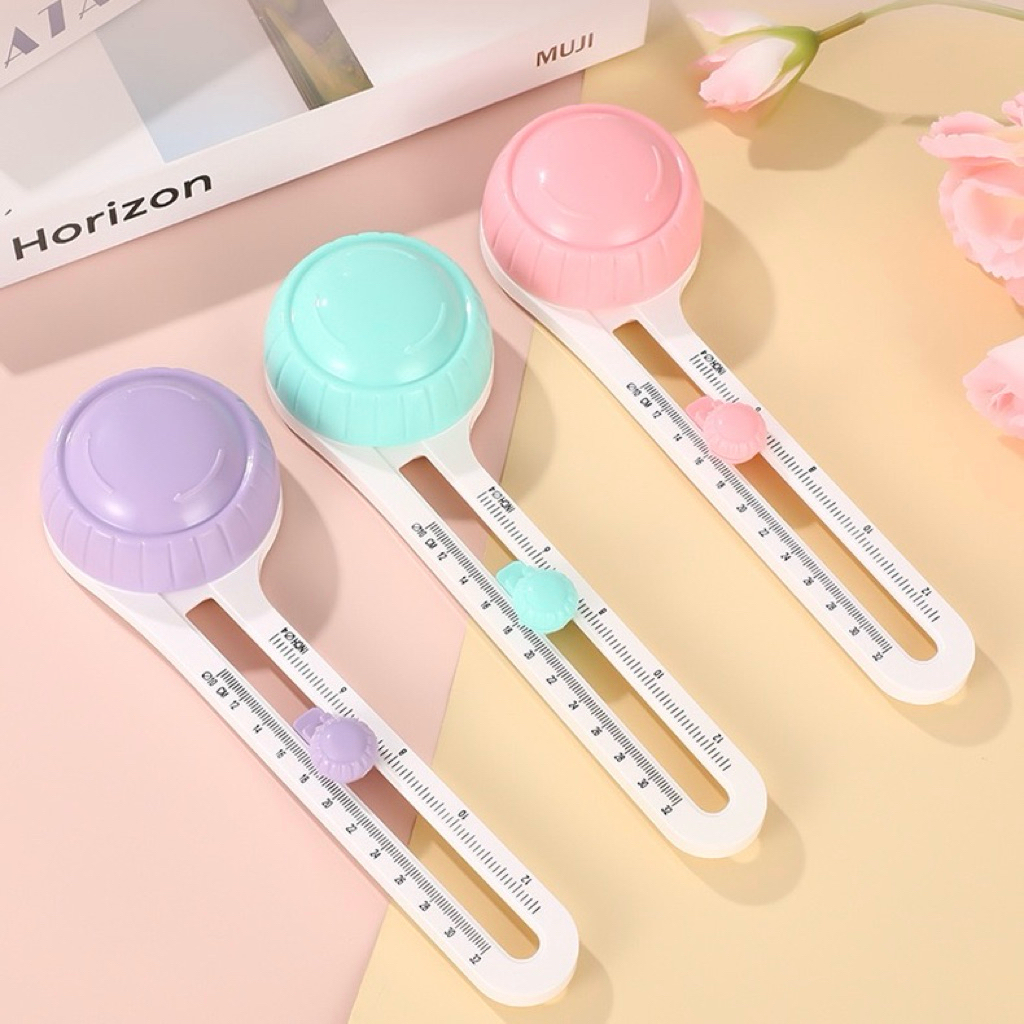 Free 2Blades! PrinDex Macaron Round Paper Cutter Circular Photo trimmer ...