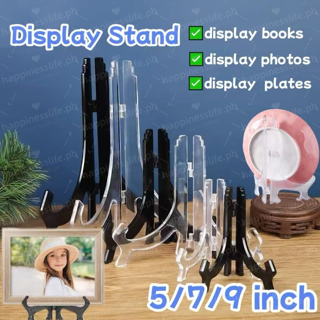 5/7/9 Inch Display Easel Stand Plate Bowl Dish Plate Racks Photo Frame ...