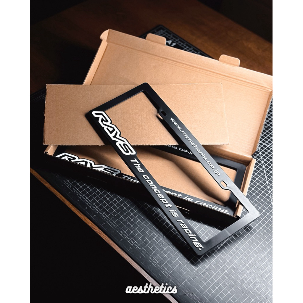 Rays Premium Plate frame | Shopee Philippines
