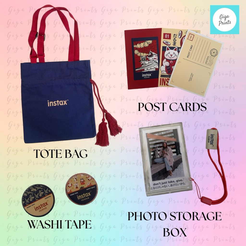 Instax Camera Accessories Gift Set by Giga Prints | Shopee Philippines
