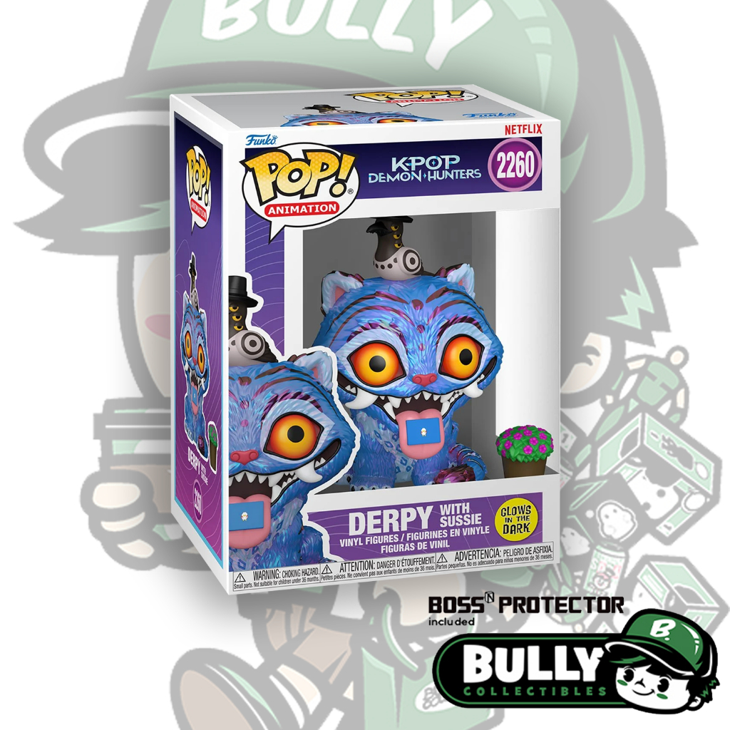 Funko POP! Animation: KPop Demon Hunters - Derpy with Sussie GITD 2260 ...