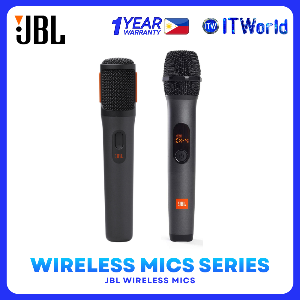JBL Harman Mic Series – Wireless Mics & PartyBox Wireless Mic - Dual ...