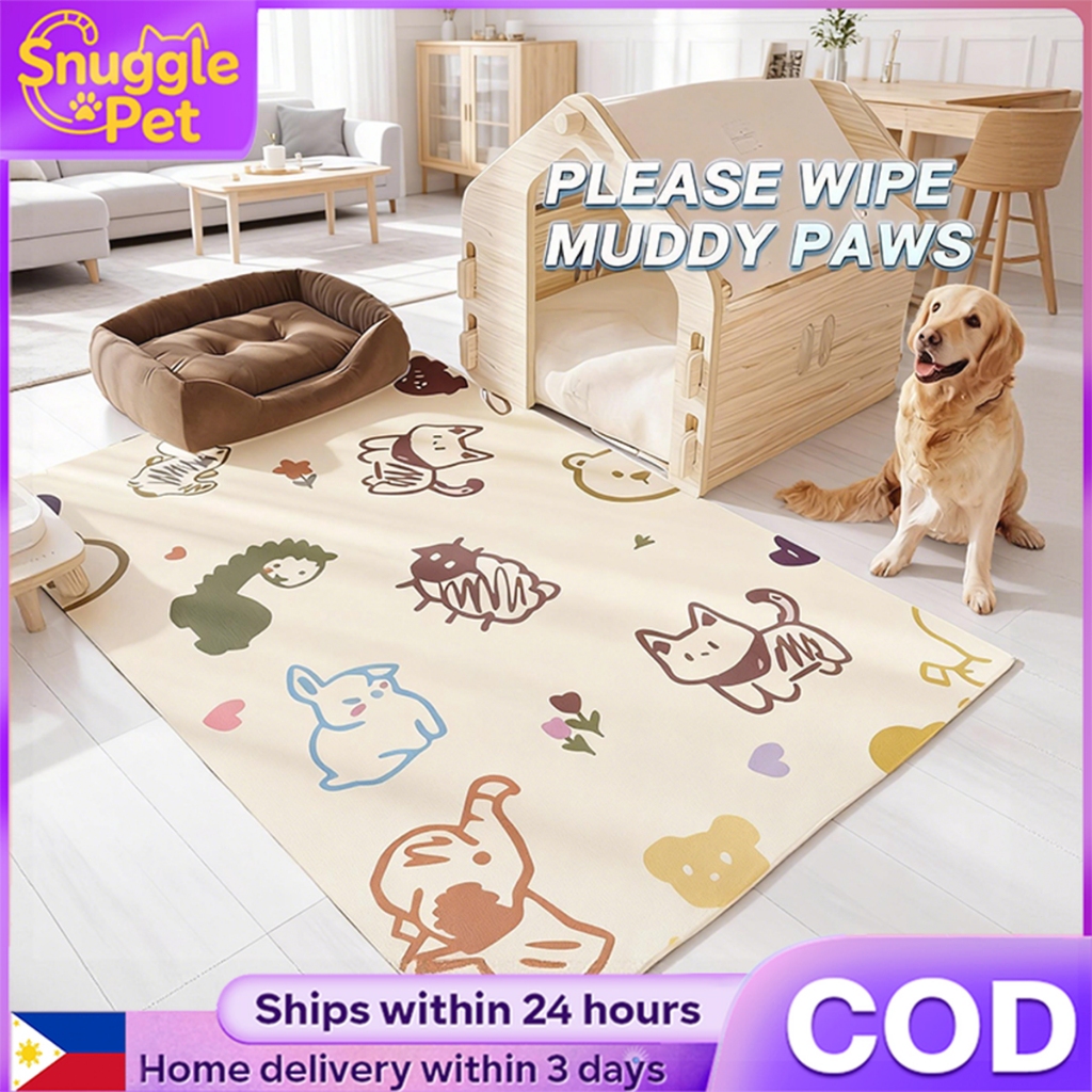Dog Pvc Mats Waterproof Large Pet Mats Dog Cage Special Bite-resistant ...