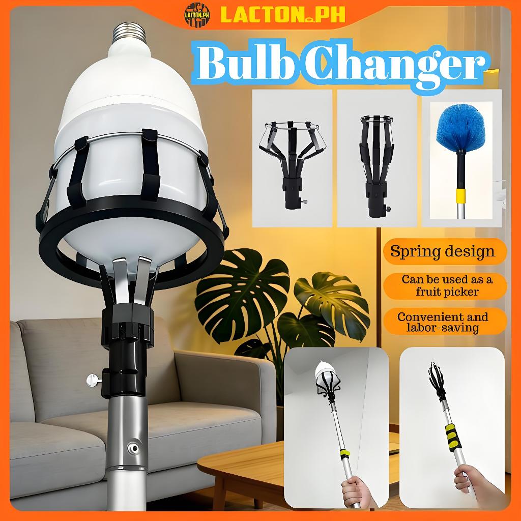 Portable Light Bulb Changer Bulb Installer Telescoping Pole Removal ...