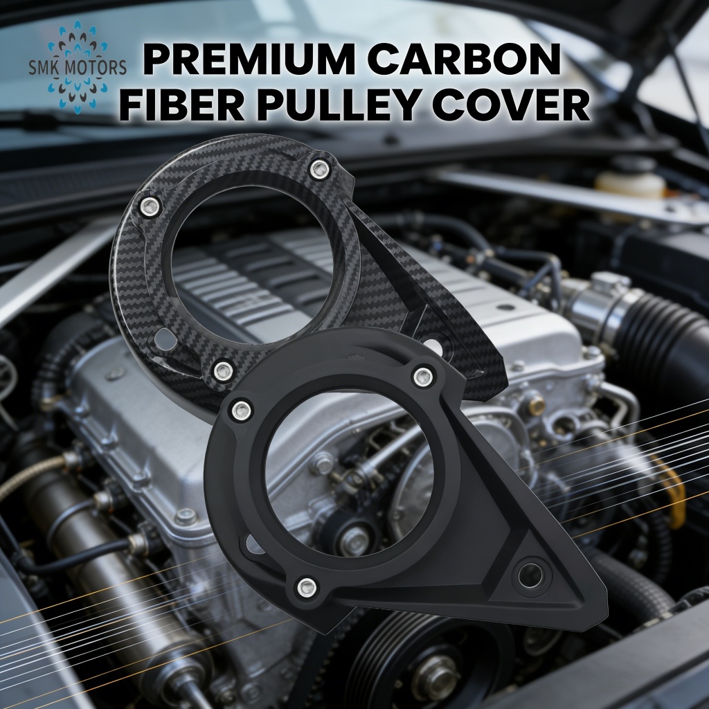 Honda CLICK V1/V2/V3 Pulley Cover – Transparent Acrylic CVT Cover with ...