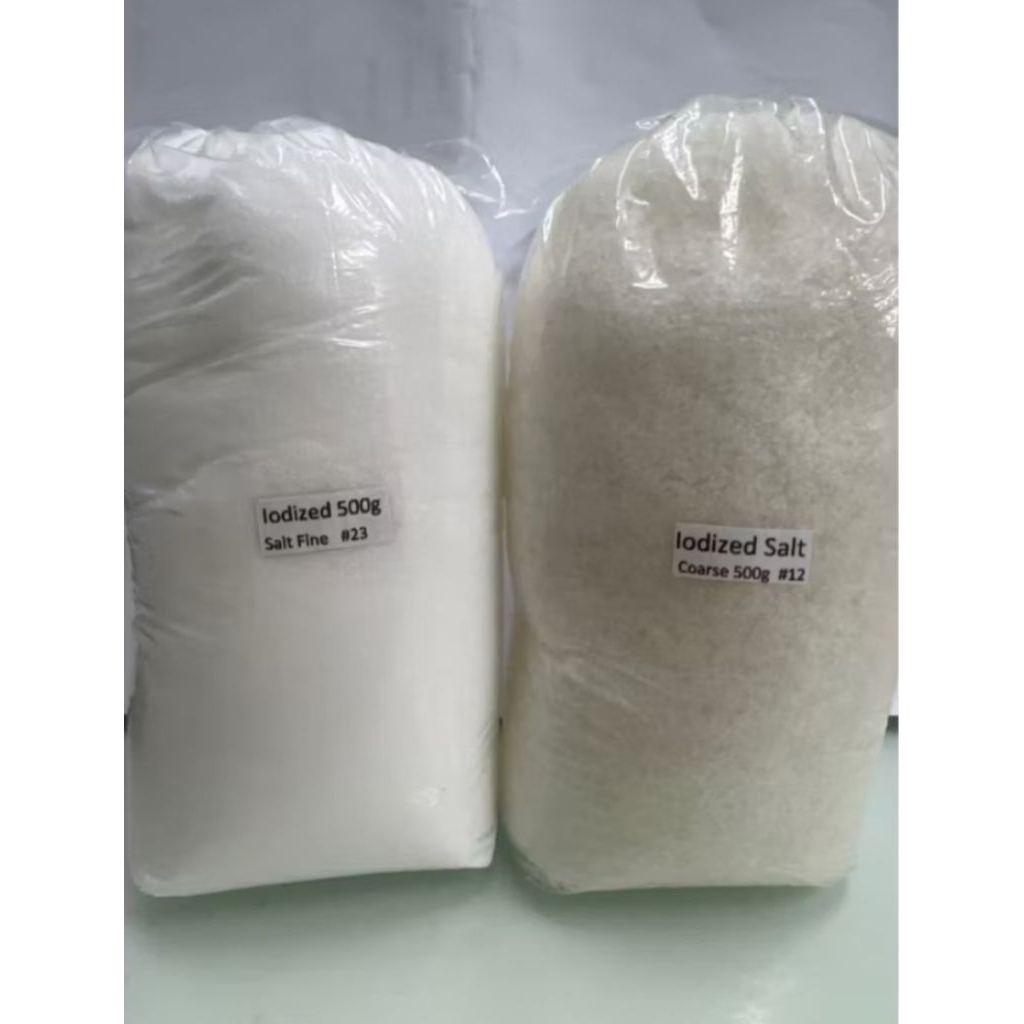 Iodized Salt Fine or Coarse Rock 500g Master Chef | Shopee Philippines