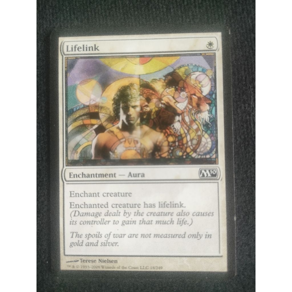 Lifelink/ Leonin Skyhunter/ Samurai Enforcers MTG card | Shopee Philippines