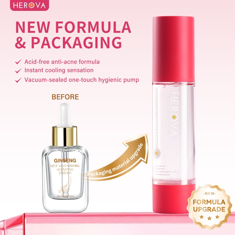 【FDA-approved】Renhe Ginseng Face Essence,10%Niacinamide, Ginseng ...