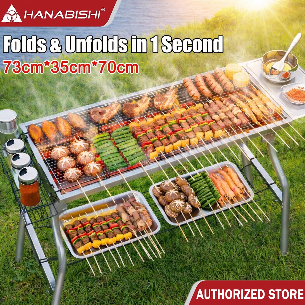 Griller Outdoor Grill 304Stainless Steel–Foldable Portable Outdoor ...