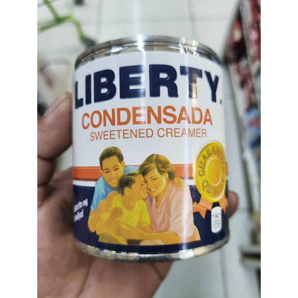 Liberty Condensada Sweetened Creamer 374g | Shopee Philippines