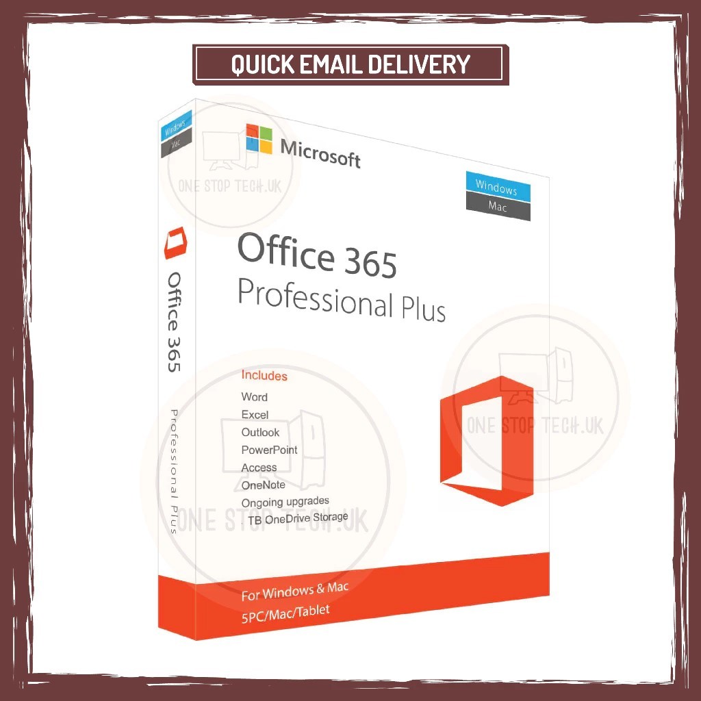 Microsoft Office 365 ,supports Windows/Mac Office Lifetime use | Shopee ...
